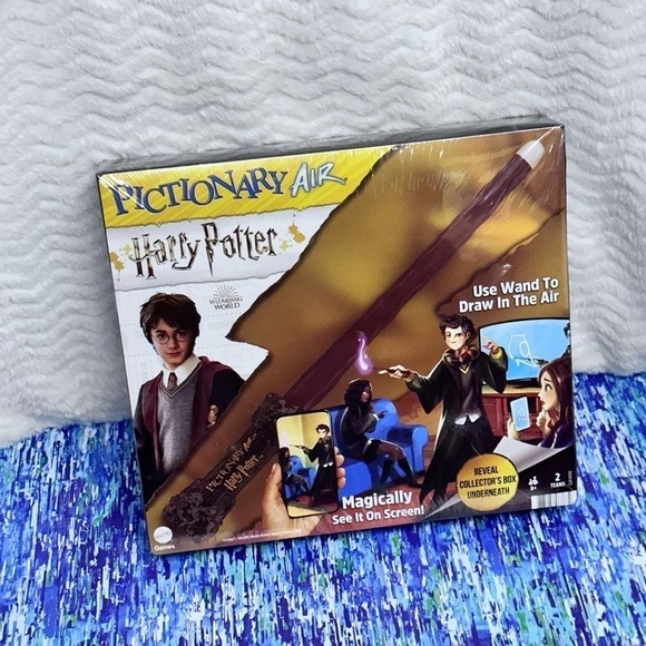 Mattel | Toys | Mattel Games Pictionary Air Harry Potter Family Game ...